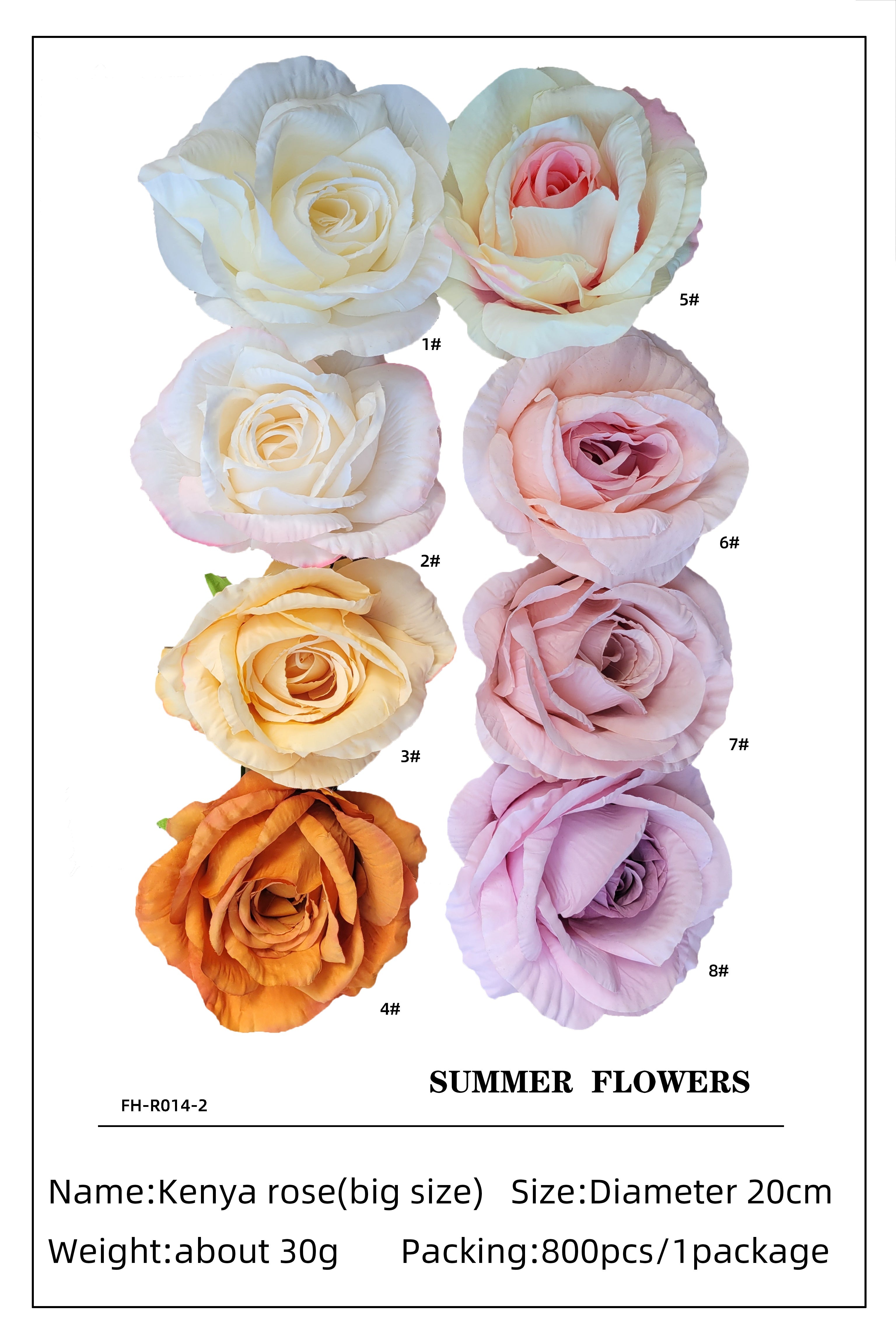 Artificial Flower Head – SUMMER FLOWER